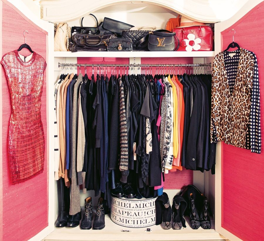 Sólo un tipo de percha es suficiente para tener tu armario en orden ...