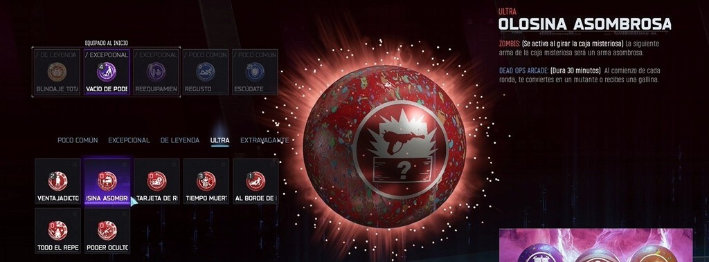 Todos los chicles de Black Ops 7 Zombis y qué efecto o ventaja nos da ...