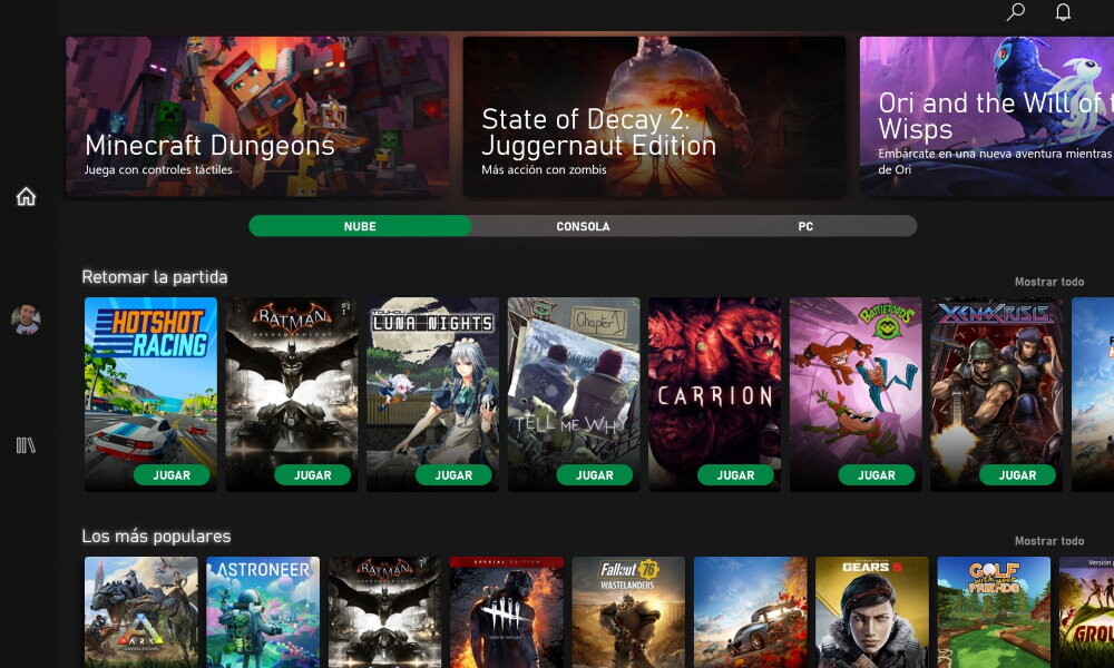 Project xCloud en Xbox Game Pass, análisis: review con precio, catálogo ...