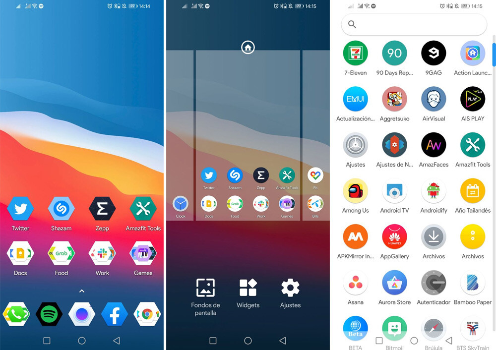 Los mejores launchers para Android: comparativa a fondo
