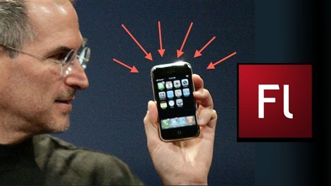 Steve Jobs le pone las cosas claras a Adobe