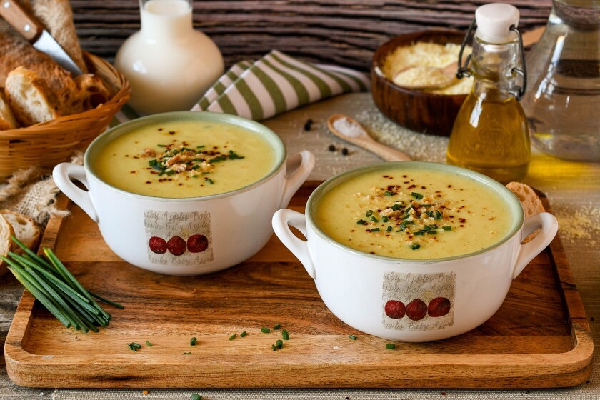 Puré de calabacín, la versión más cremosa que gusta a todos