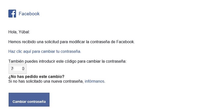 Cómo recuperar tu contraseña de Facebook