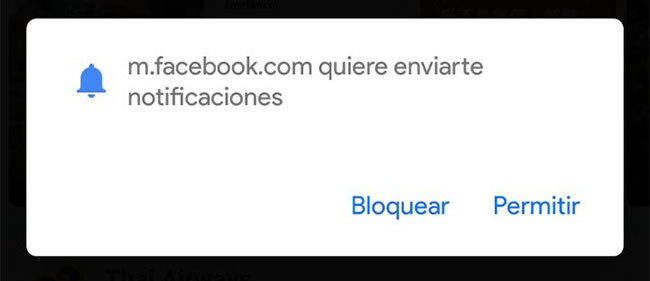 Como bloquear notificaciones de SPAM en Android