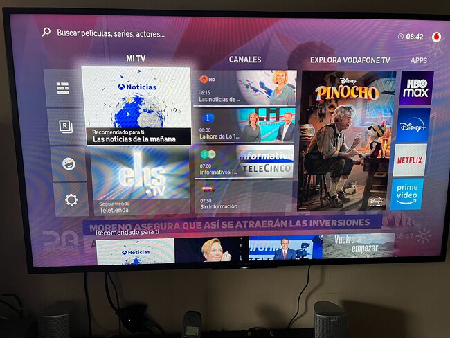 El decodificador de Vodafone TV gastará menos luz si activas estas ...