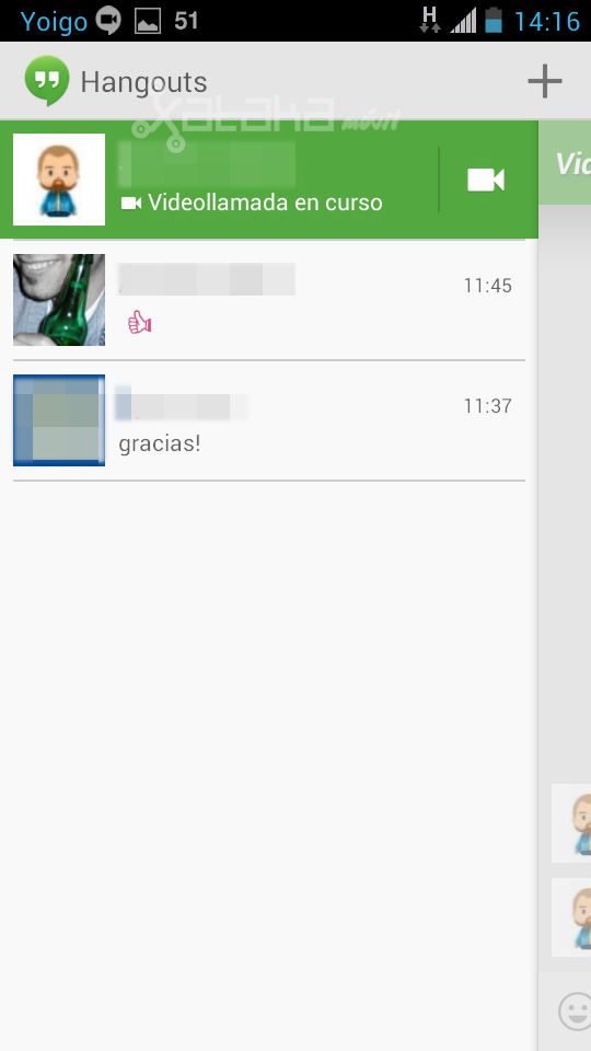 Google Hangouts para iOS y Android, lo probamos