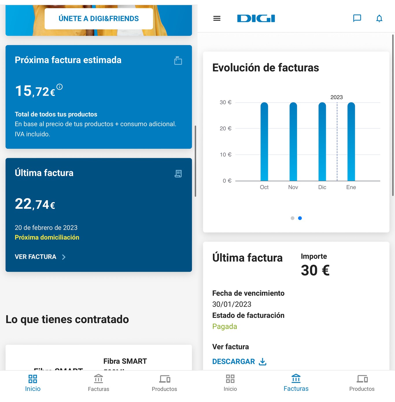 Mi DIGI: cómo ver la factura, cuántos gigas te quedan y todo lo que ...