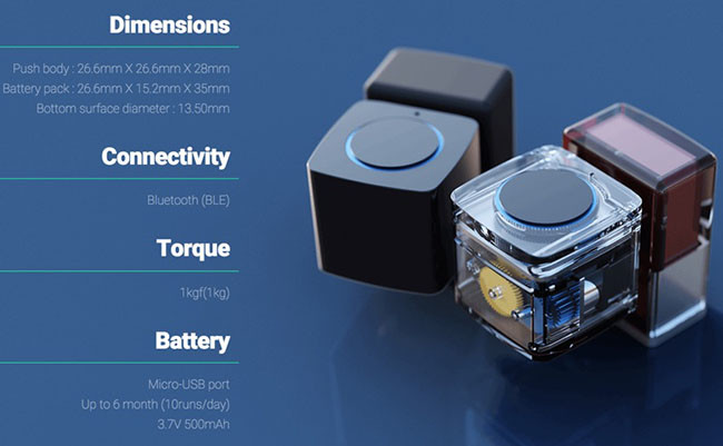 Microbot Push, o cómo pulsar un botón físico cuando no estás allí