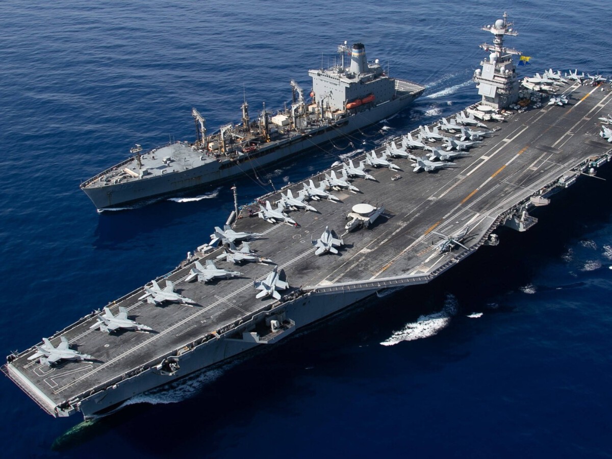 Así es el USS Gerald R. Ford, el portaaviones cuyo armamento y ...