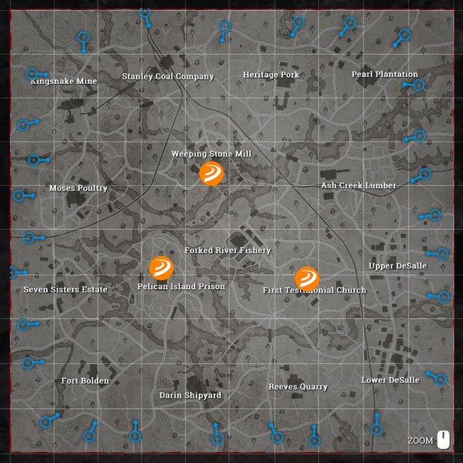 Guía rápida de Hunt Showdown para ubicarte en DeSalle, el nuevo mapa