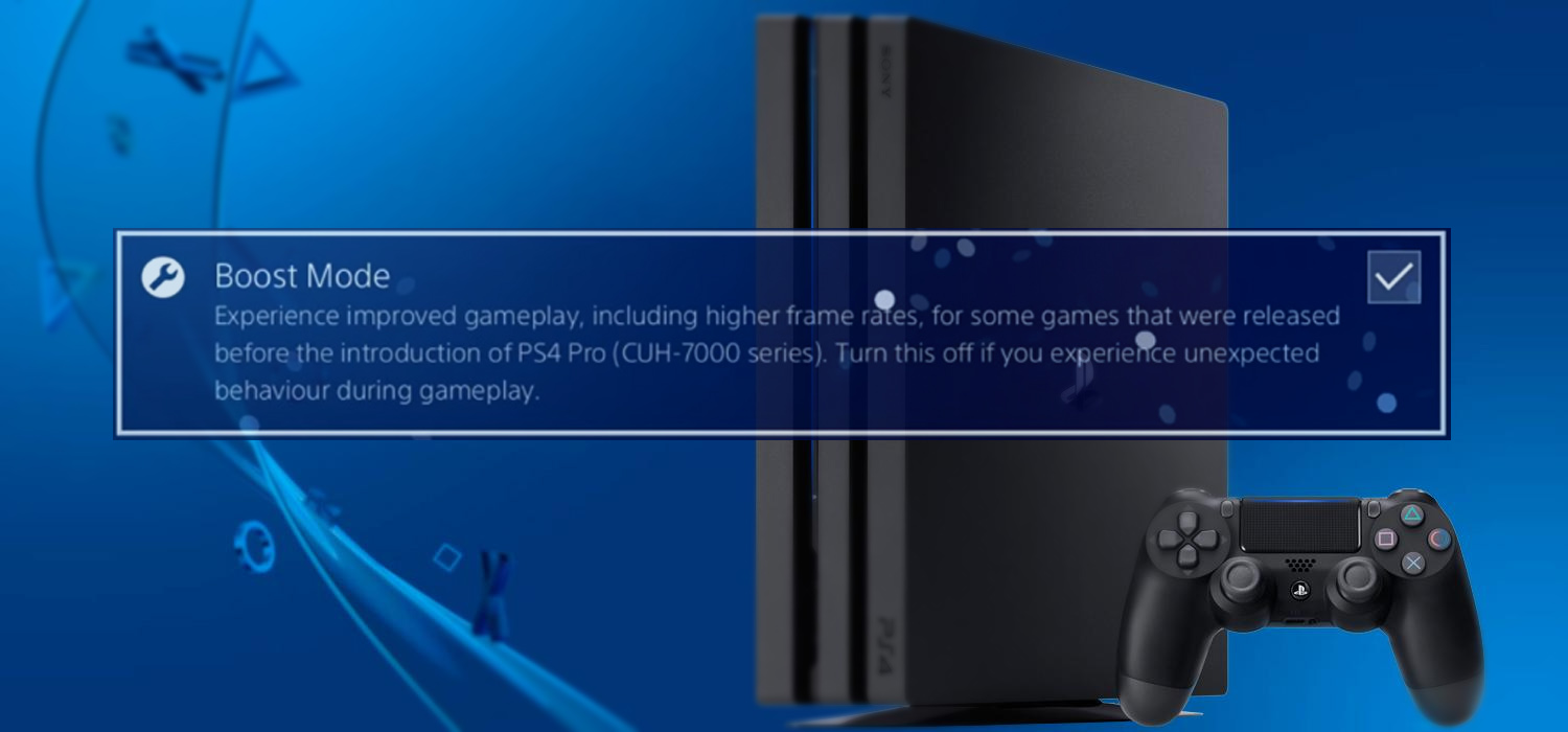 PS4 4 Pro mejorará el rendimiento de sus juegos con el modo Boost y así ...