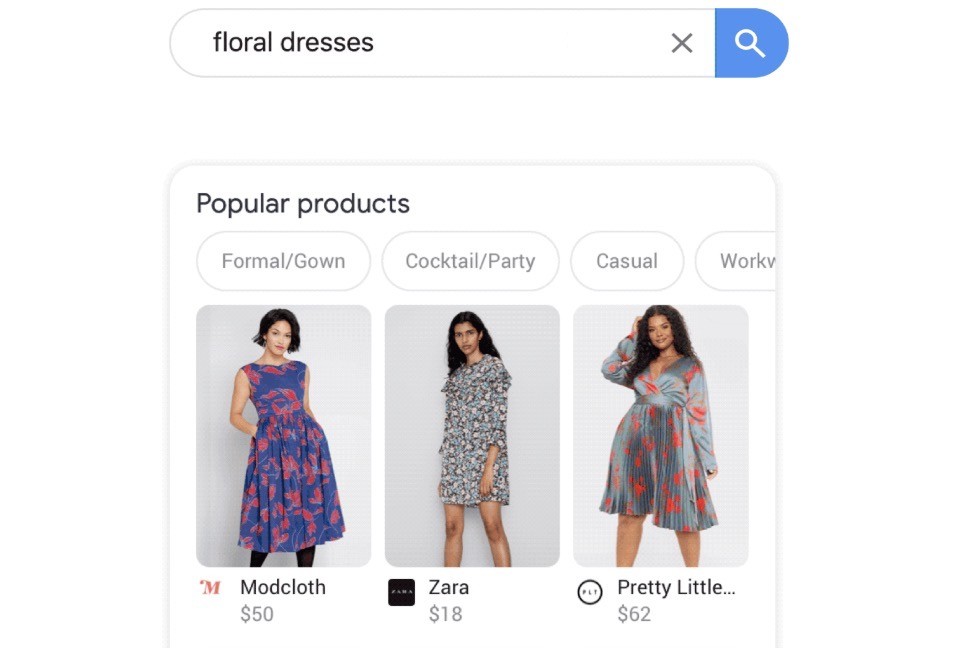 Encontrar ropa en Google ahora es más fácil: el buscador agrupa en una ...