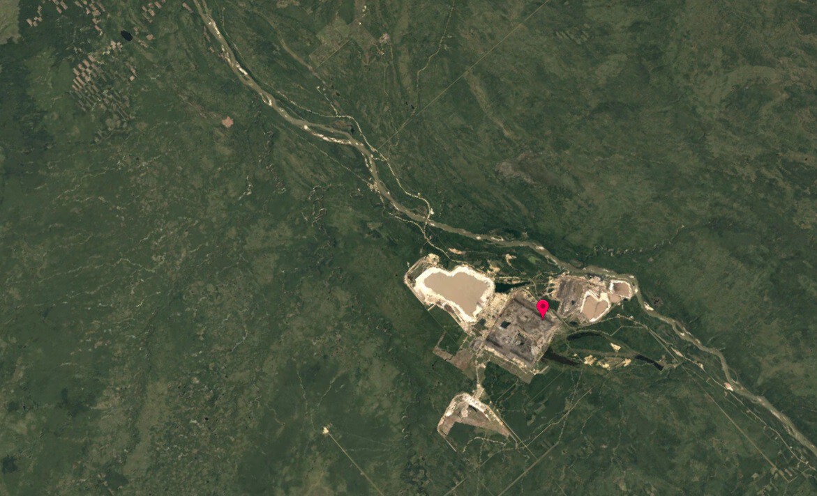 La expansión de una mina y de su entorno a lo largo de 30 años ...