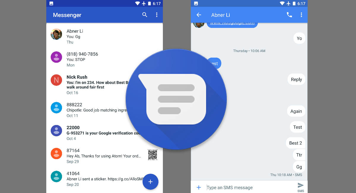 Google Messenger 2.0 se pone guapo para Android Nougat