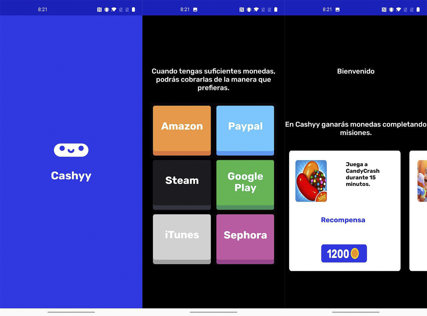 Cashyy es una app que te paga por jugar desde el móvil