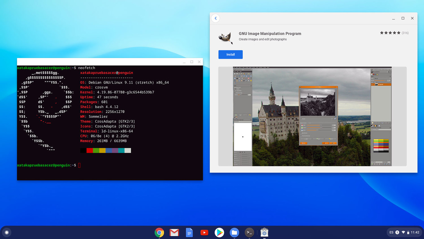Así es usar Linux en Chrome OS: integración total para una plataforma ...