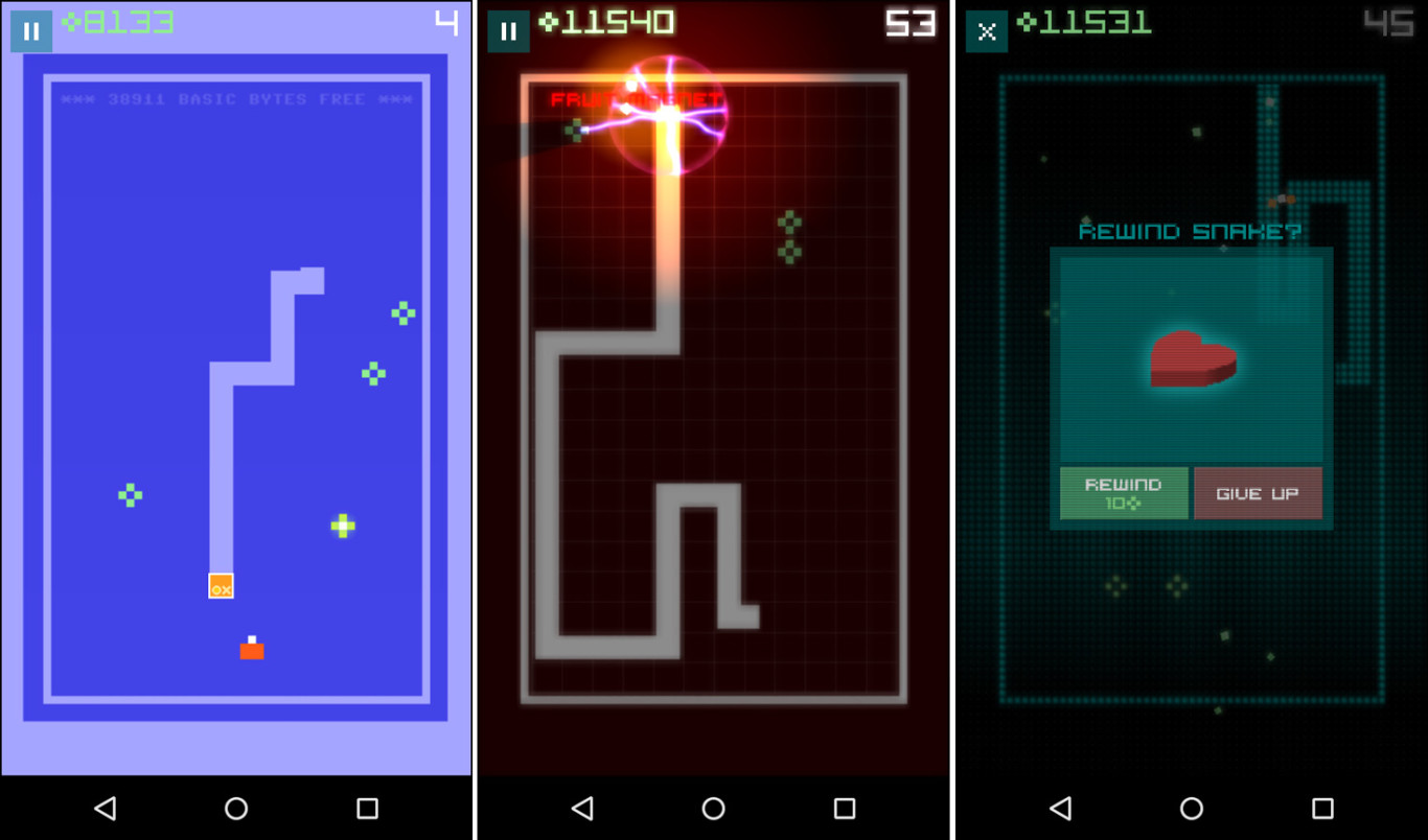 Snake Rewind, la secuela del mítico juego de la serpiente de los Nokia ...