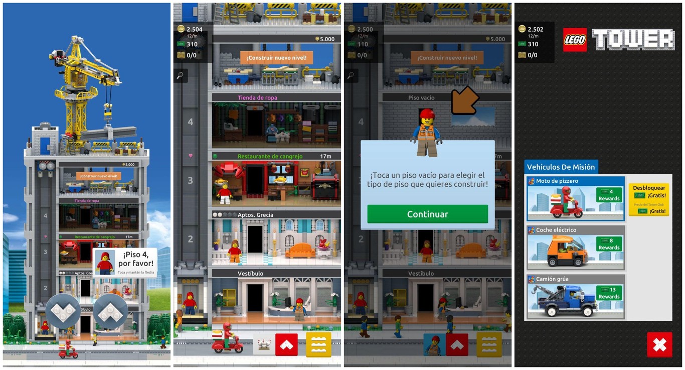 'LEGO Tower' llega a iOS y Android para que construyas y gestiones tu ...