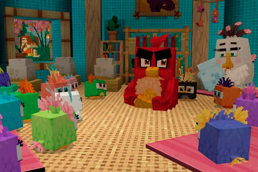 Angry Birds se combina con Minecraft en el nuevo DLC de unos de los ...