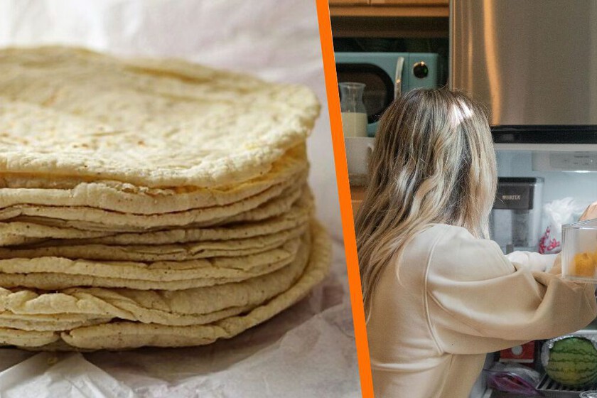 Cómo se deben guardar las tortillas en el refrigerador para que no se ...