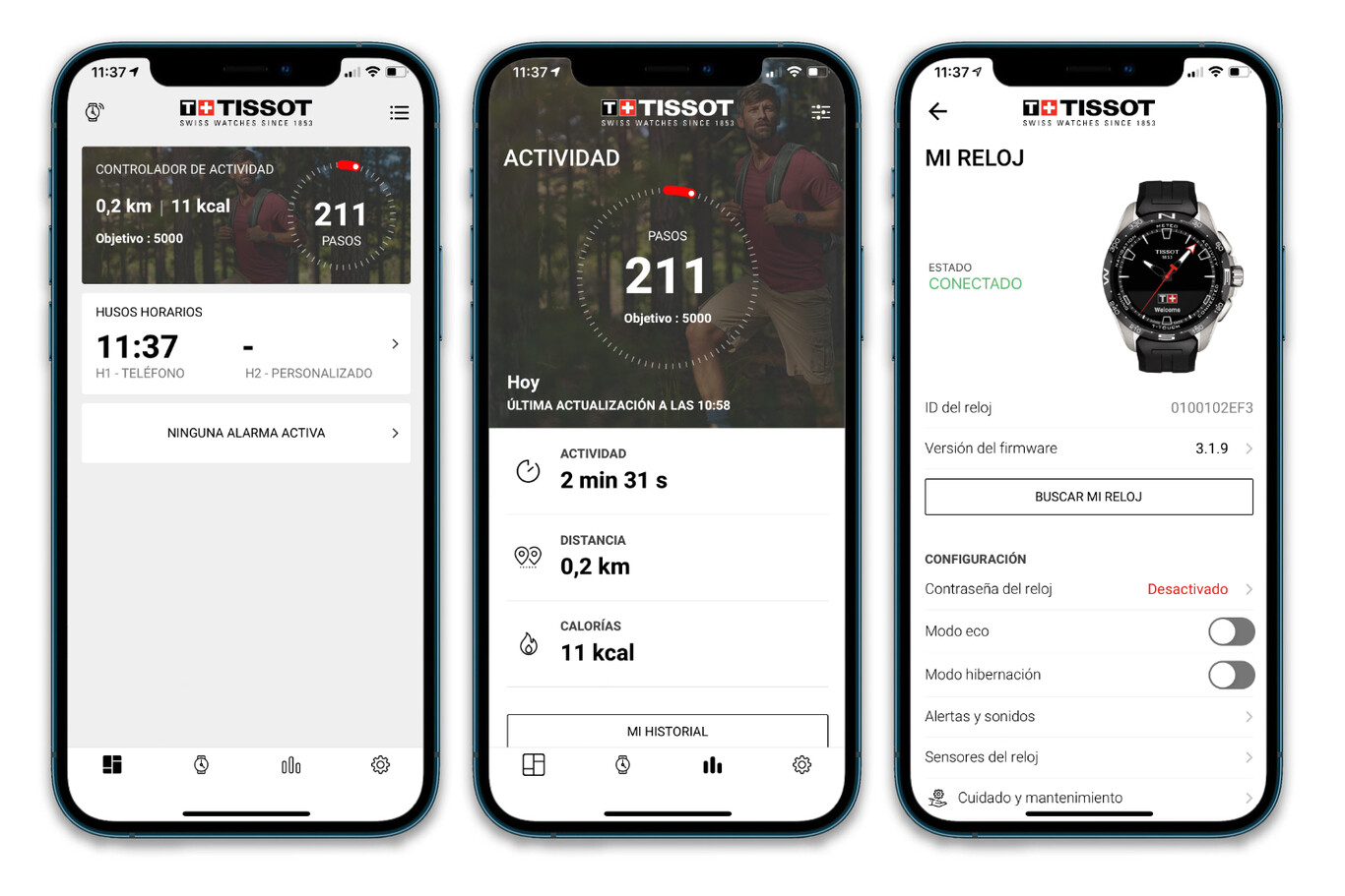 Tissot T-Touch Connect Solar, análisis: características, precio y ...