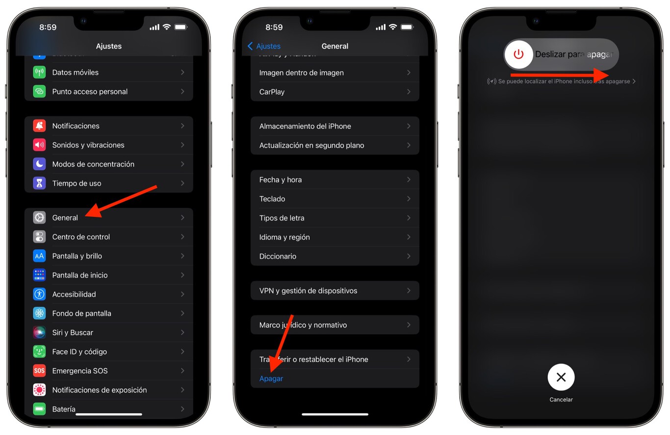 Cómo apagar un iPhone 12 de tres maneras muy rápidas