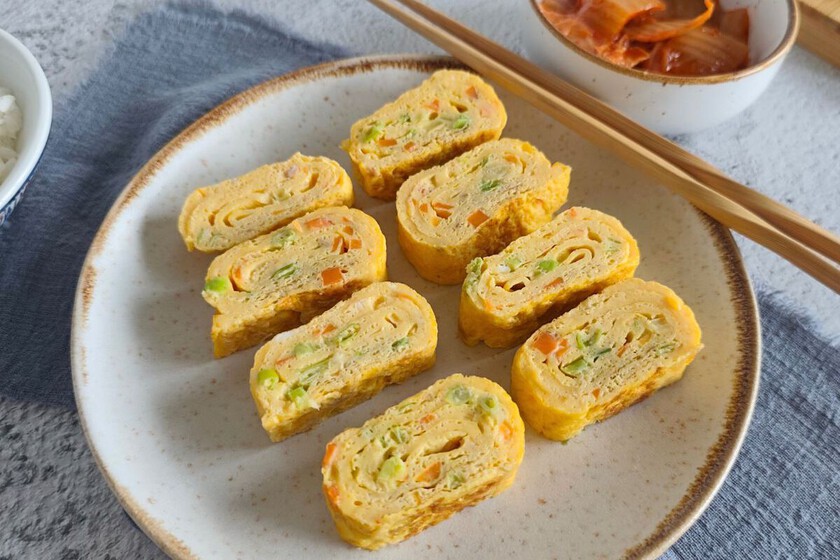 Gyeran mari, cómo hacer el delicioso rollito de tortilla coreano con ...