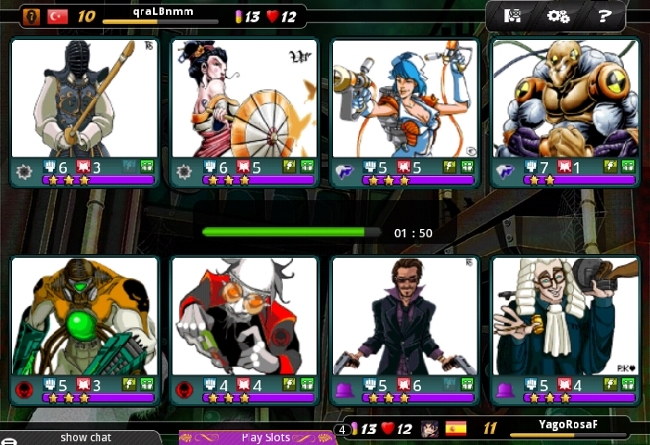 Urban Rivals hace su llegada al Android Market