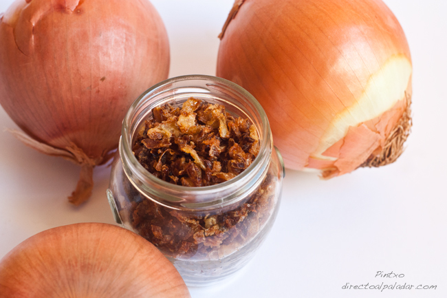 Cómo hacer cebolla frita