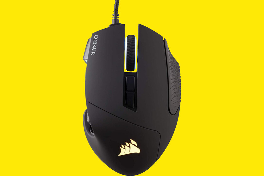 7 botones programables en este ratón gaming de Corsair en oferta con ...