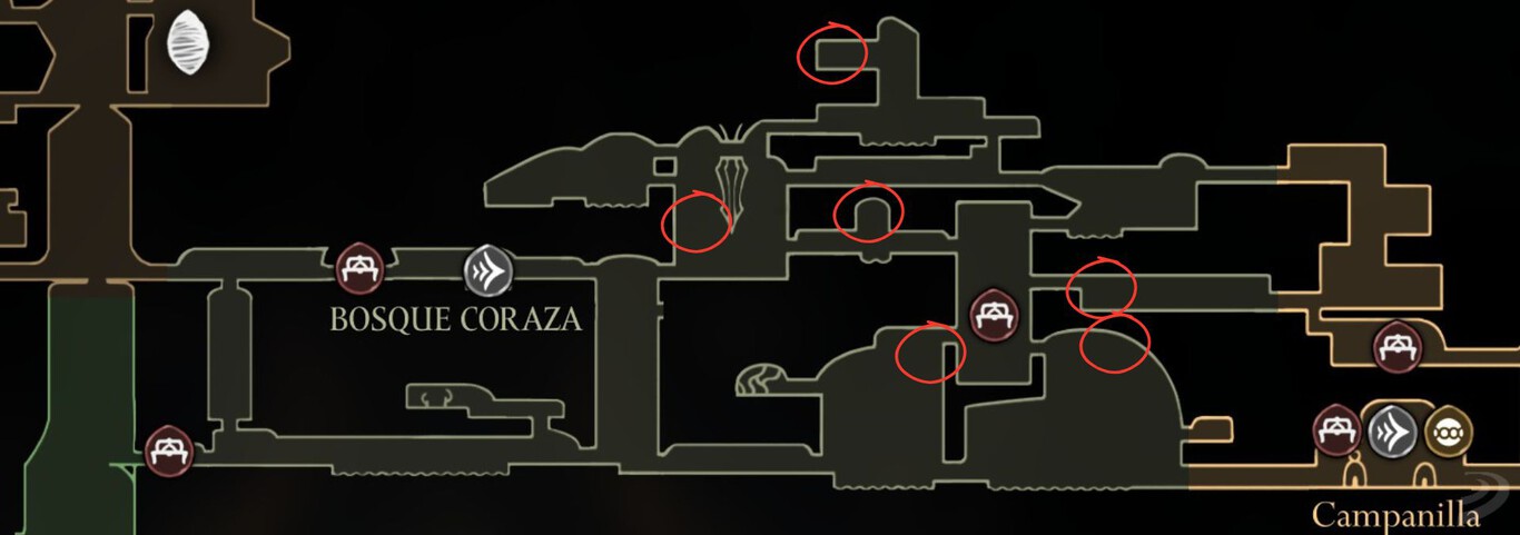 Dónde encontrar Corazones de Pólipo para completar el deseo de Raíz Gris en Silksong - Hollow ...