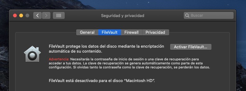 FileVault: qué es, cómo funciona y qué implica su uso