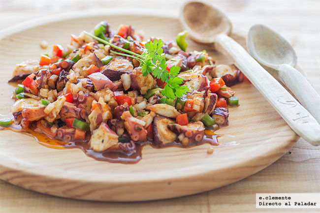 Cinco recetas con pulpo fáciles y rápidas ideales para pulpo crudo o ya ...