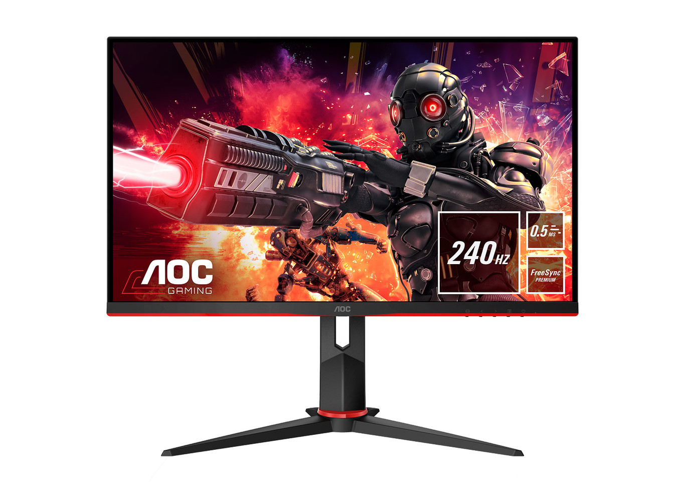 Los nuevos monitores AOC para gaming vienen con 240 Hz, paneles curvos ...