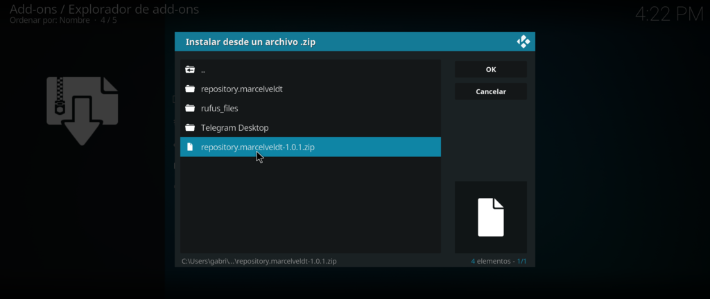 Kodi: cómo instalar un addon para escuchar música de Spotify