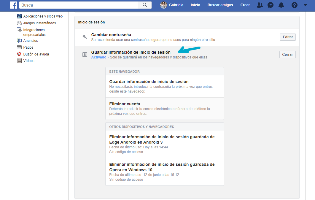 Facebook: cómo iniciar sesión sin escribir la contraseña