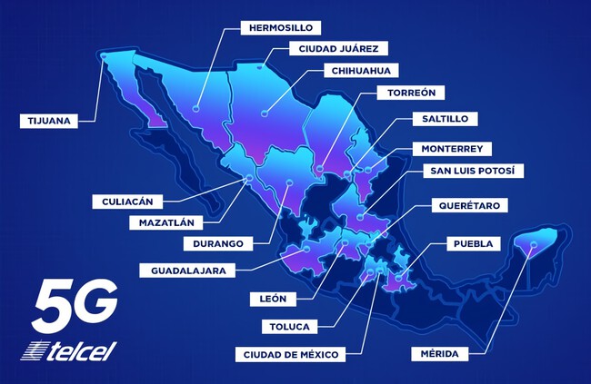 La red 5G de Telcel en México, explicada: qué es, cómo funciona, qué necesito para usarla y ...
