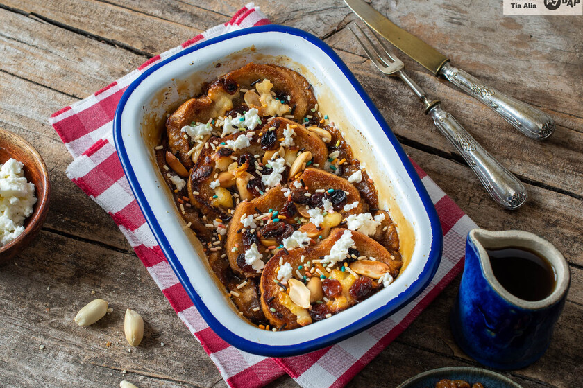 Capirotada, receta mexicana de cocina fácil y deliciosa típica de ...