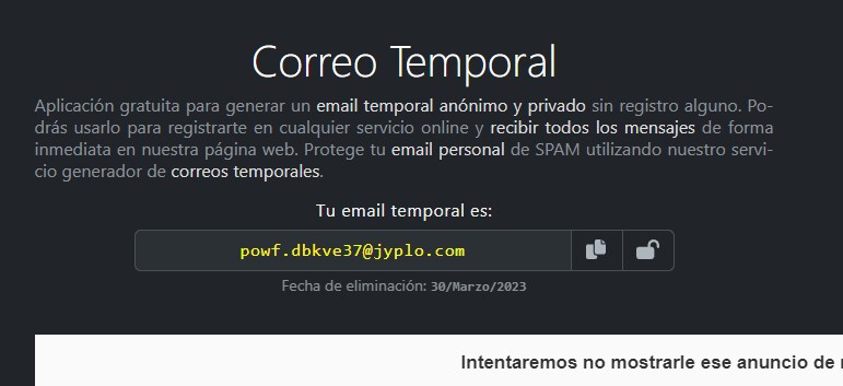 Cuentas de email desechable: qué son y 9 webs para generar correos ...