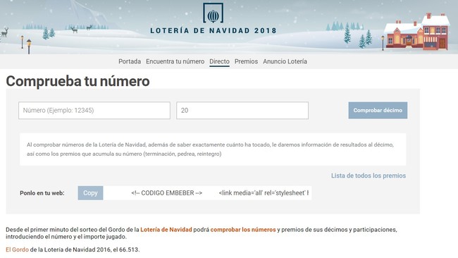 Lotería Navidad 2018: Comprobar números premiados y décimos de la pedrea