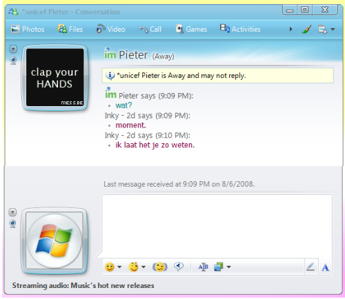 Más información sobre las nuevas prestaciones de Windows Live Messenger 9