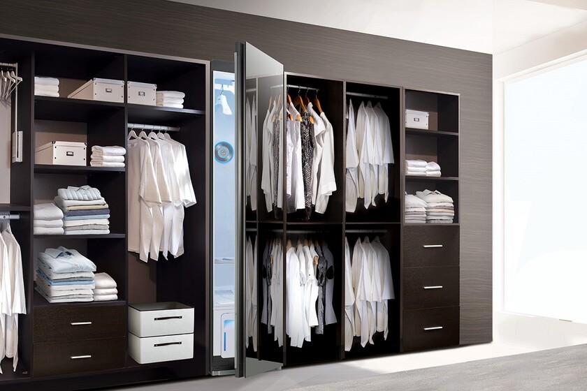 La tintorería en casa: LG lanza un armario de vapor que higieniza ...