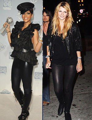 Tendencias de Otoño IV: Leggins de PVC