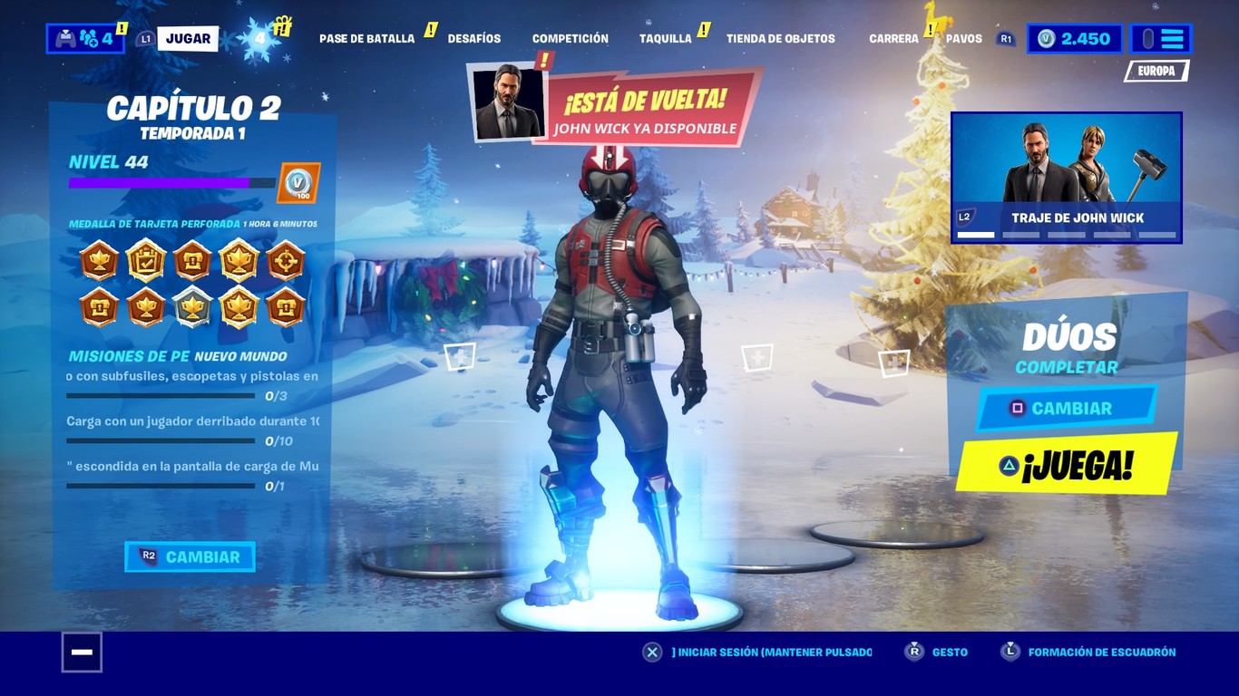 Cómo jugar a pantalla partida en Fortnite paso a paso