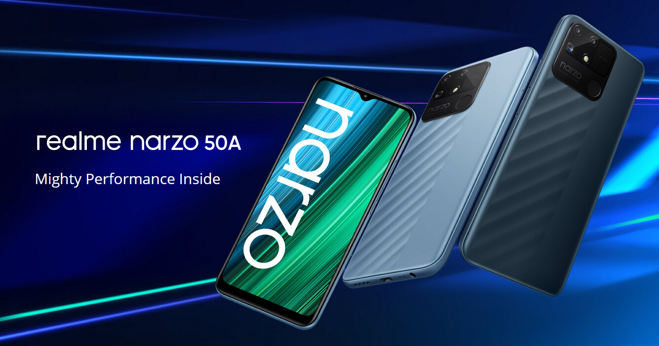 Realme Narzo 50A y Narzo 50i, características, precio y ficha técnica