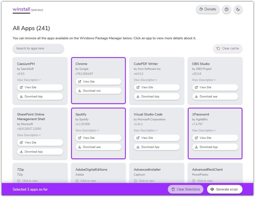 Winstall te permite instalar aplicaciones de Windows 10 rápida y ...