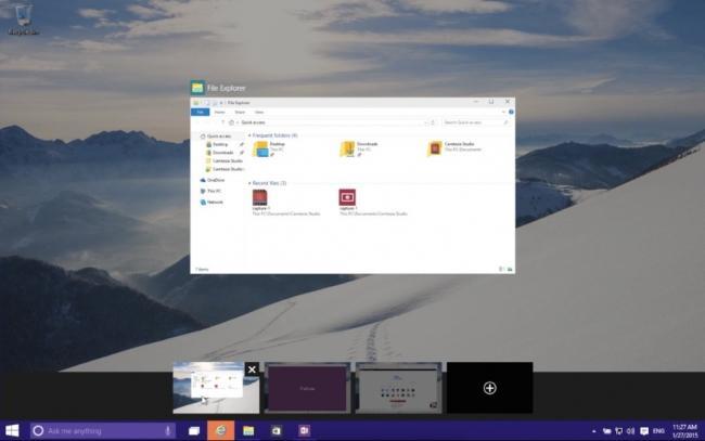Windows 10, así es la Technical Preview