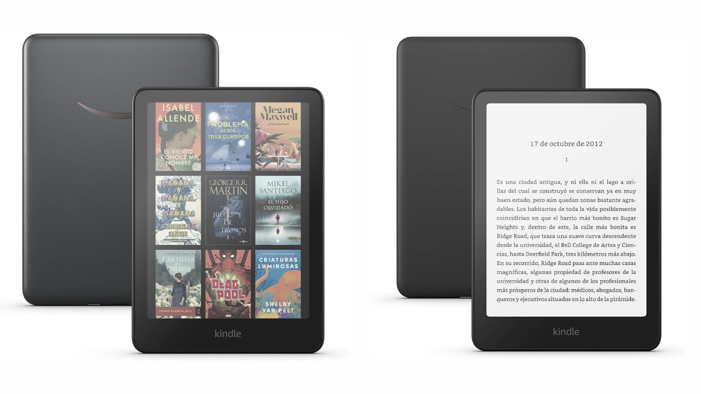 Kindle Colorsoft Vs Kindle Paperwhite. Qué eReader elegir según tus ...