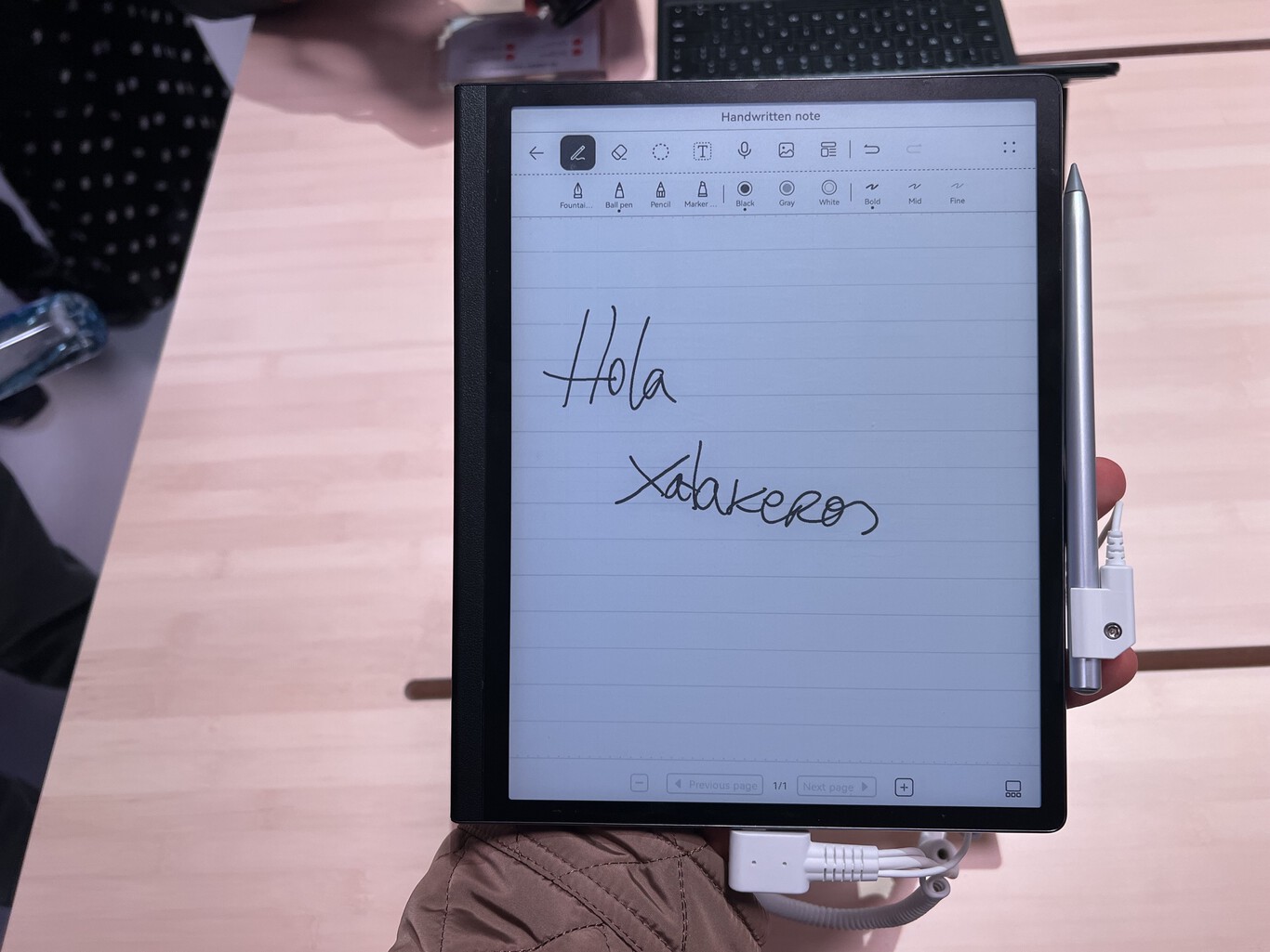 Huawei MatePad Paper, primeras impresiones: una noche loca entre un ...