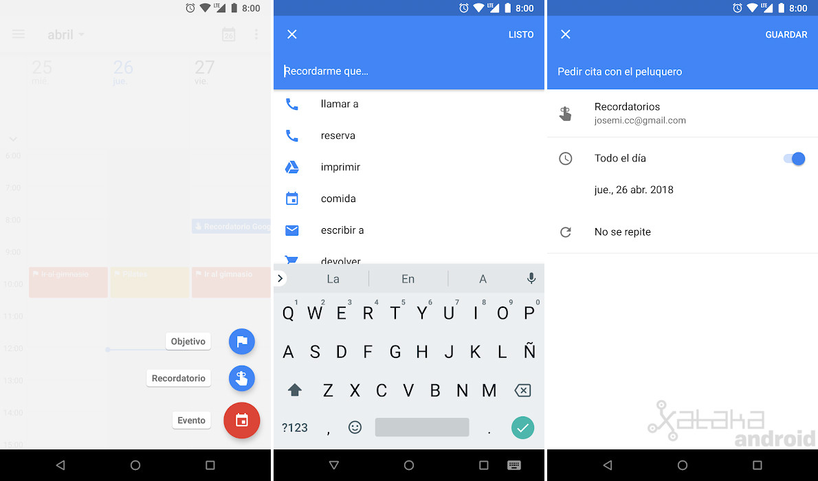 Google Tasks es la última en llegar, pero hay más: así quedan todas las ...